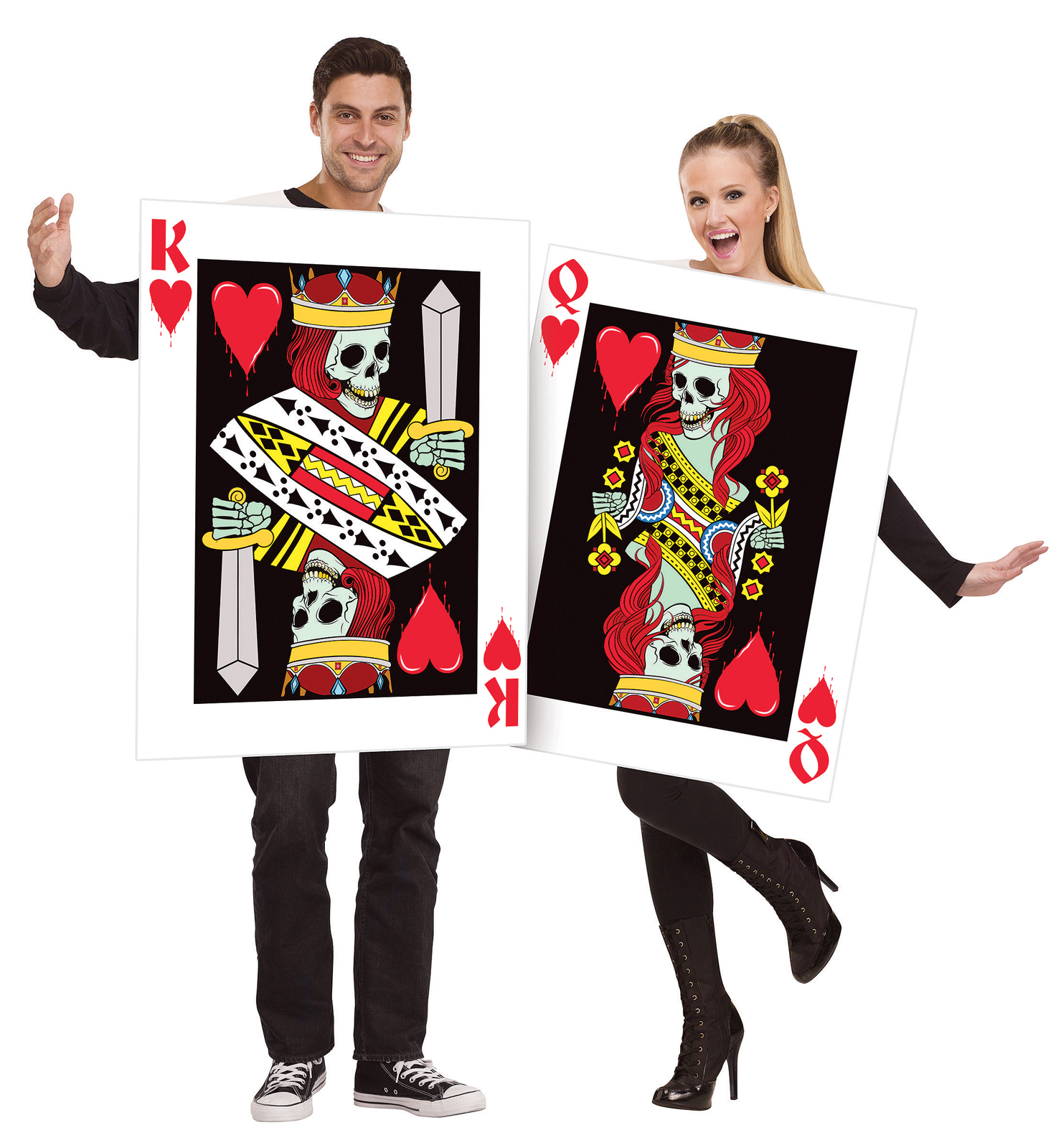 King And Queen Of Hearts Adult Costume