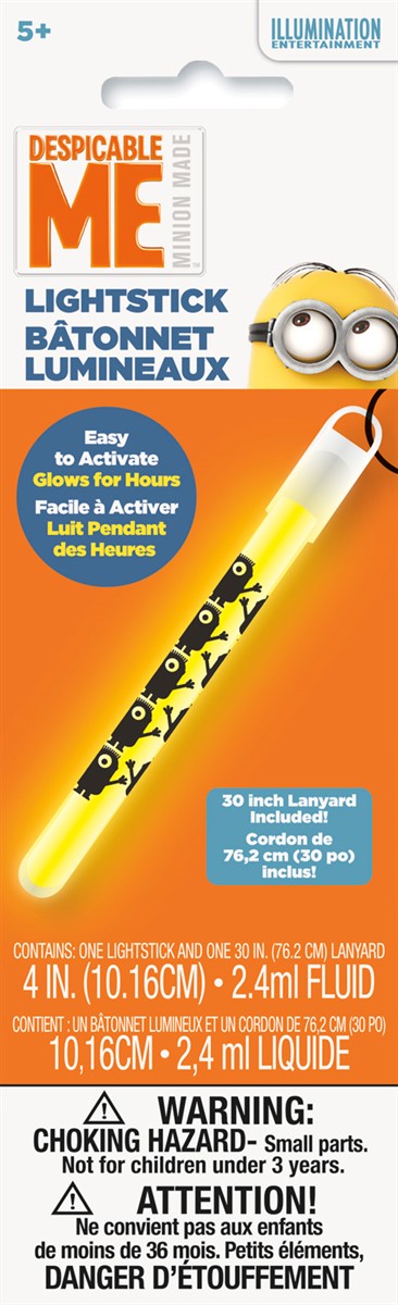 Minions Despicable Me Glow Light Stick - PartyBell.com