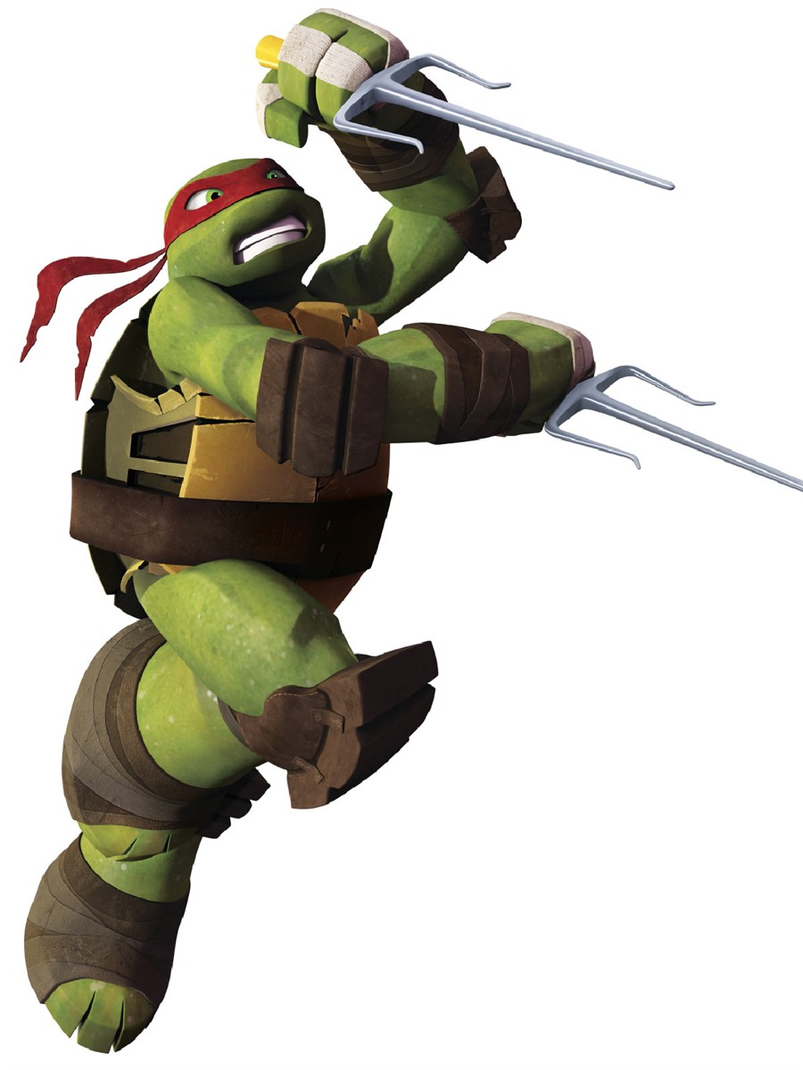 TMNT Raphael Giant Wall Decal - PartyBell.com