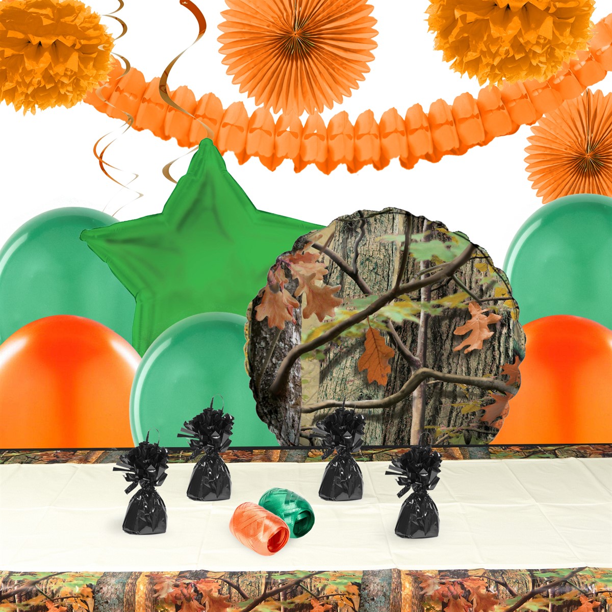 Hunting Camo Deco Kit - PartyBell.com