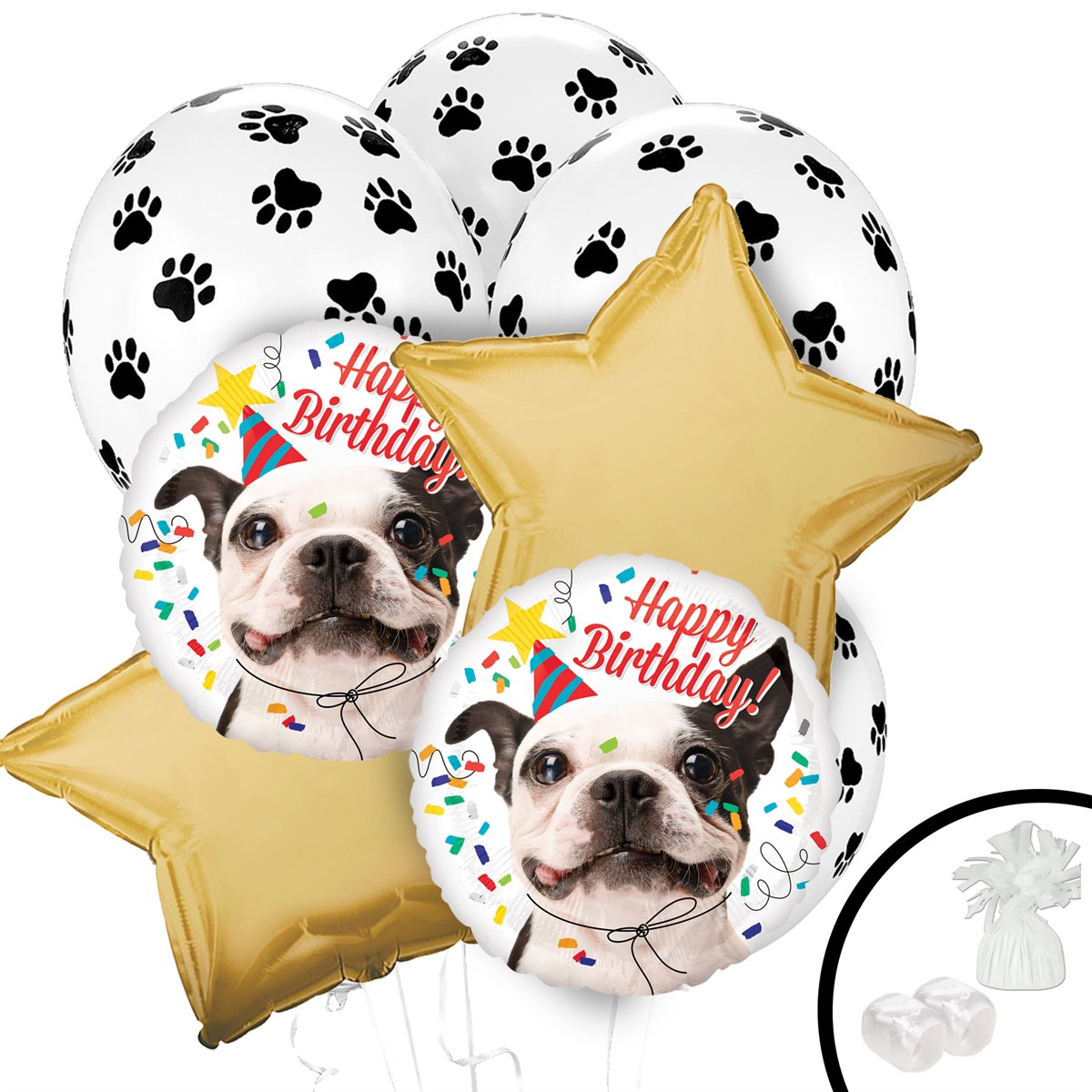 Birthday Dog Balloon Bouquet - PartyBell.com
