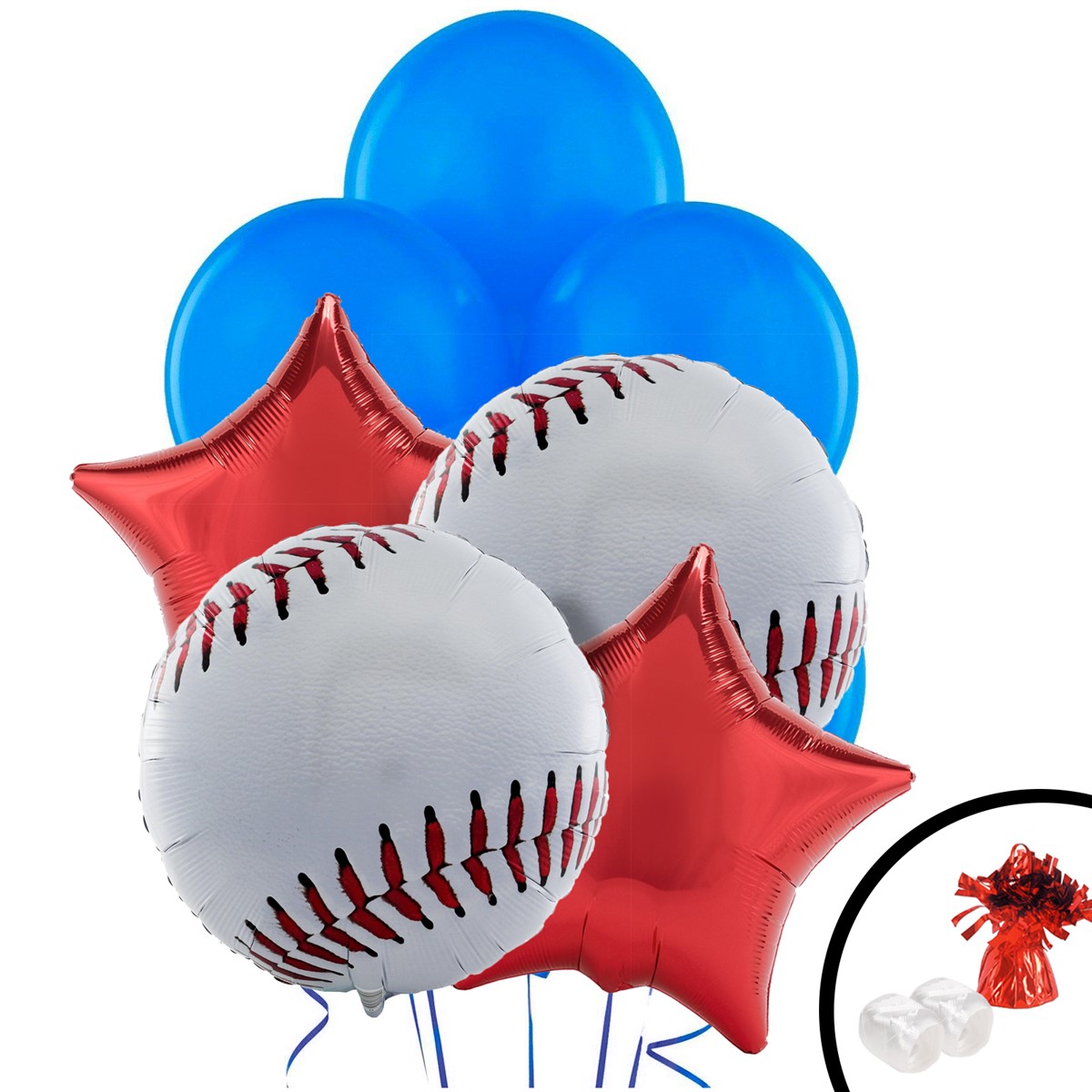 Baseball Balloon Bouquet - PartyBell.com
