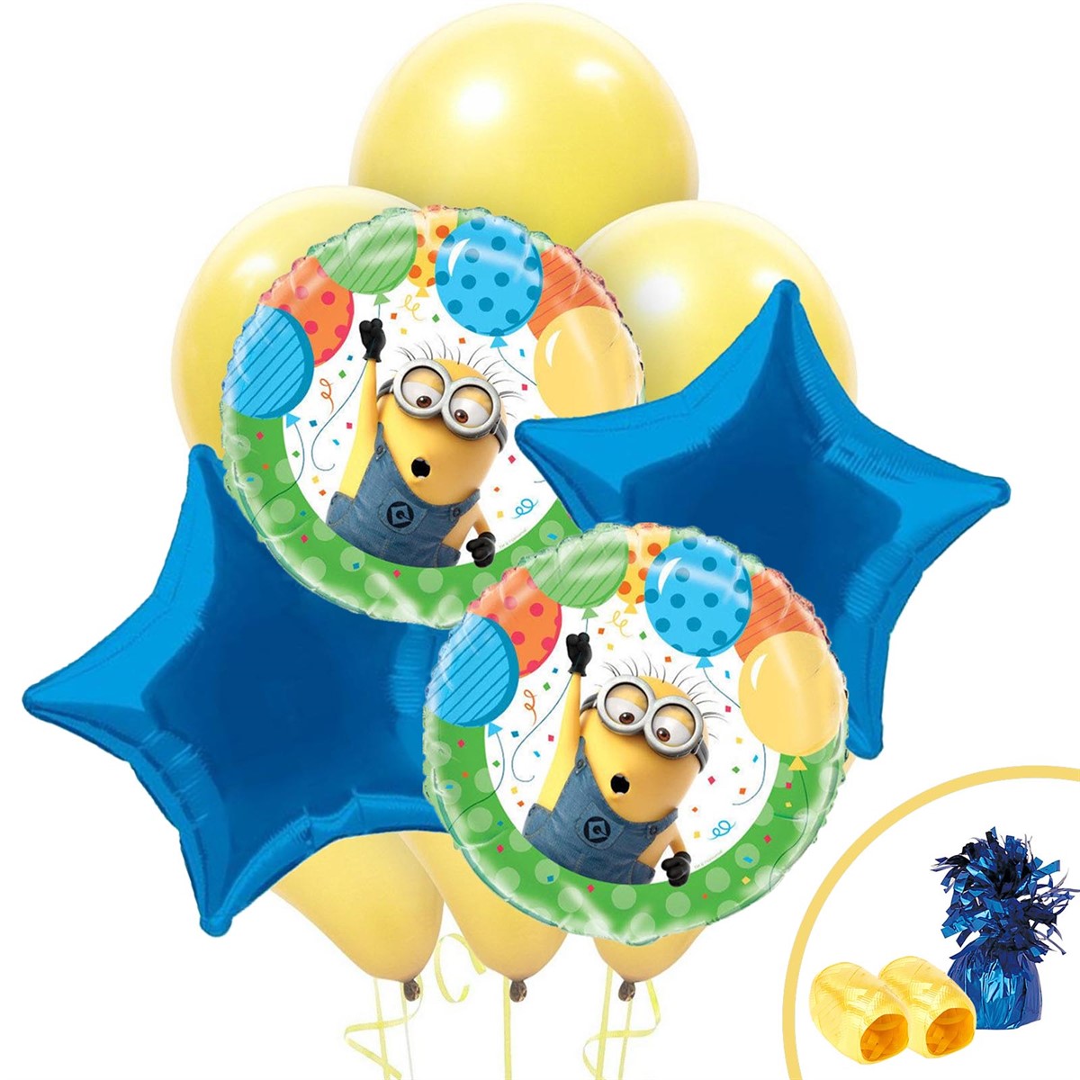 Despicable Me Minions Balloon Bouquet Kit - PartyBell.com