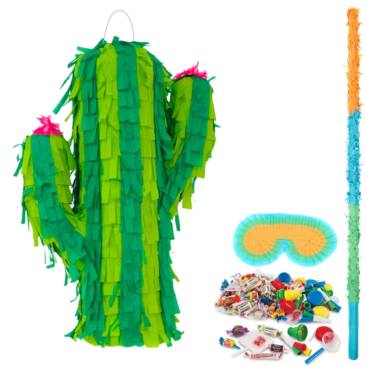 Western Cactus Pinata Kit - PartyBell.com