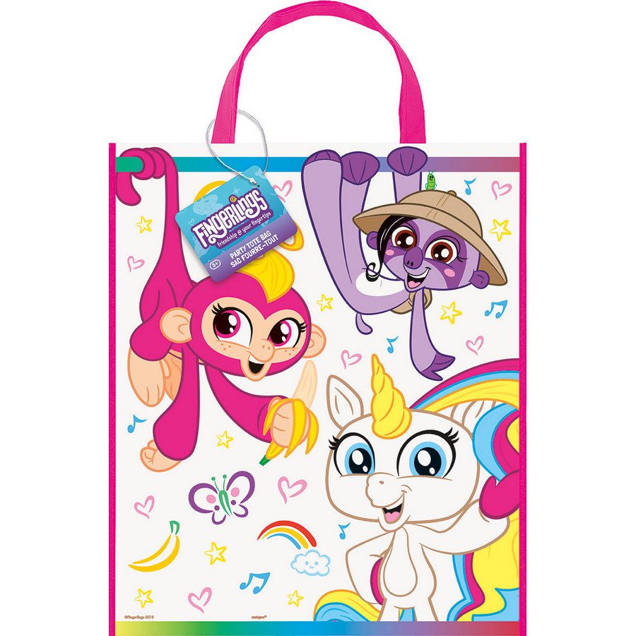 Fingerlings Tote Bag 13X11 - PartyBell.com