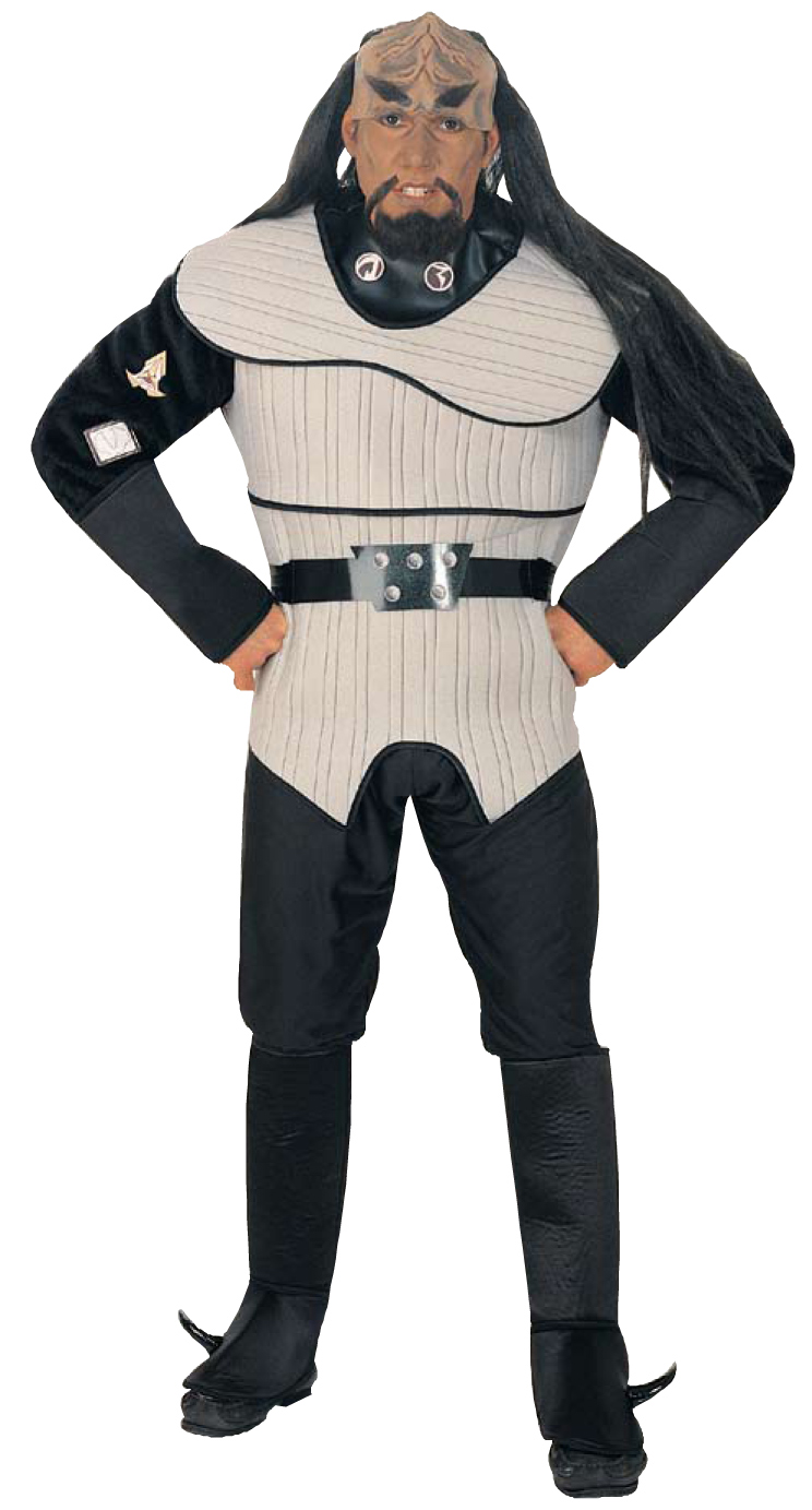 Star Trek Next Generation Klingon Male Deluxe Adult Costume - PartyBell.com