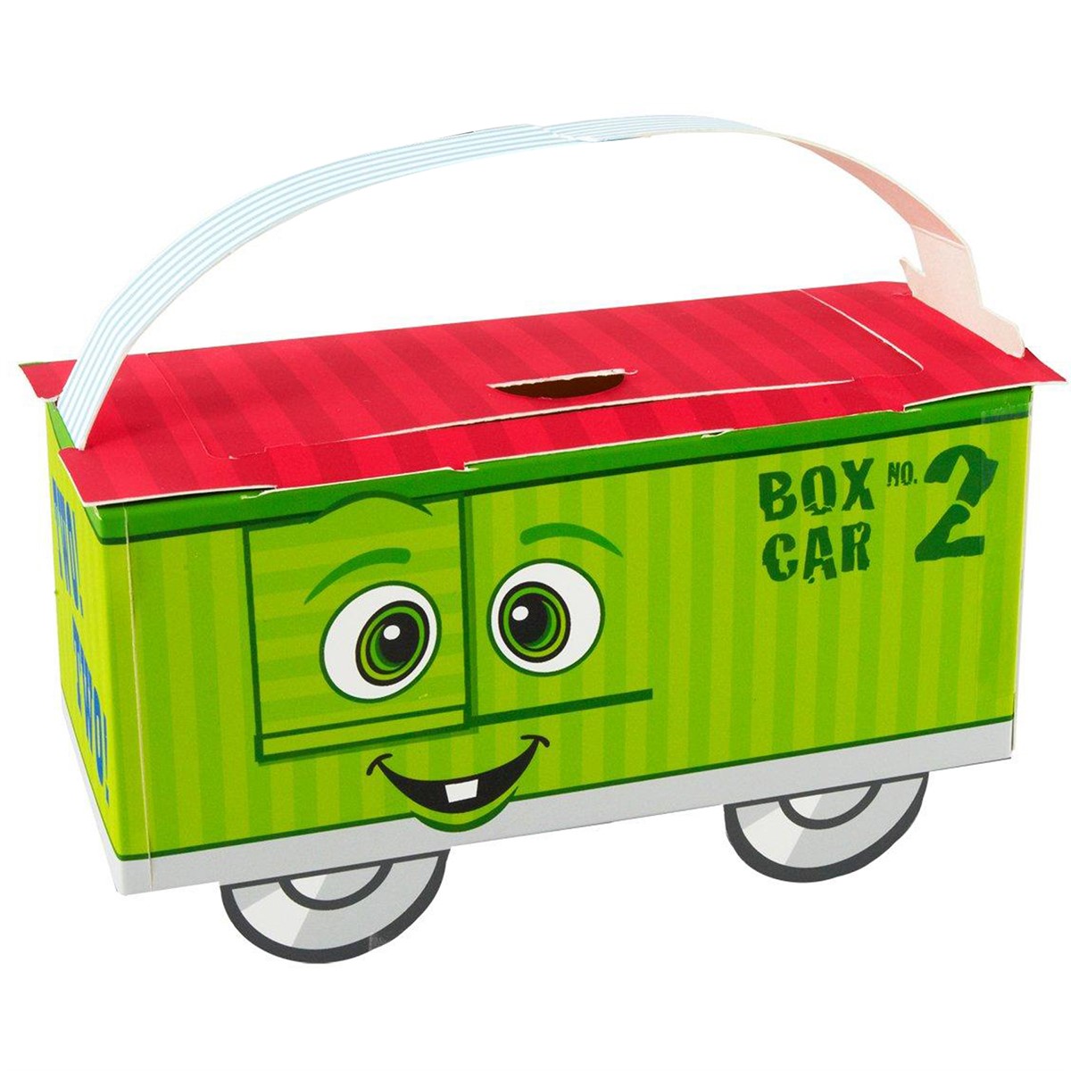 Two-Two Train 2nd Birthday Empty Favor Boxes - PartyBell.com