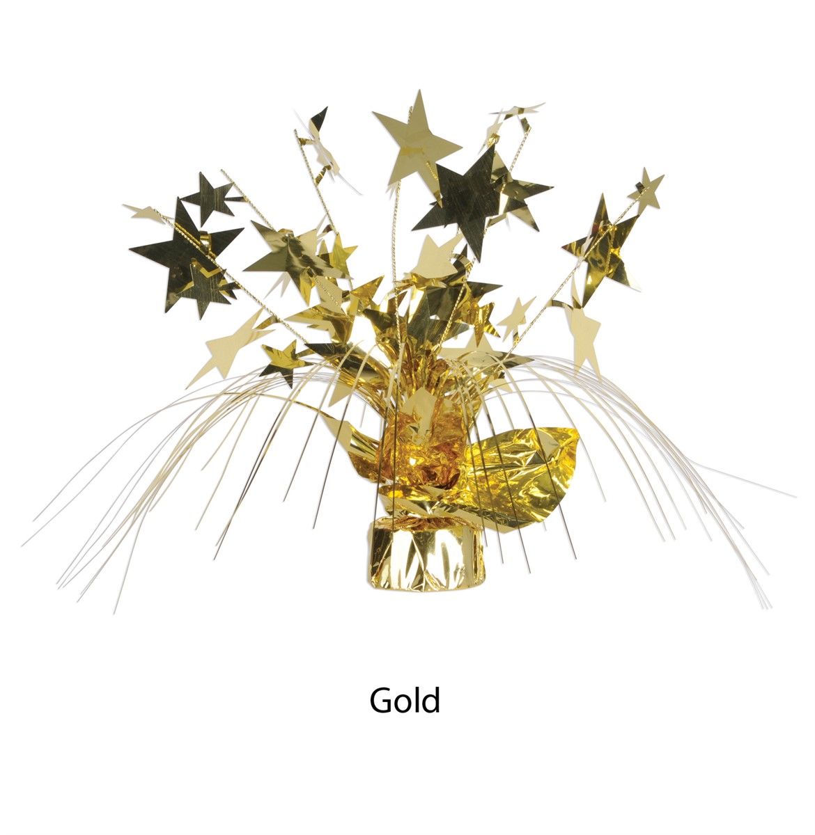 Star Gleam 'N Spray Centerpiece - PartyBell.com