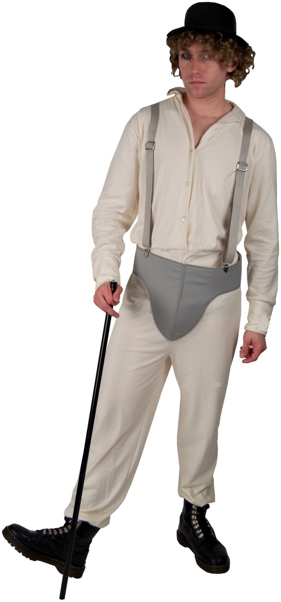 Clockwork Orange - Brother Droog Deluxe Adult Costume - PartyBell.com