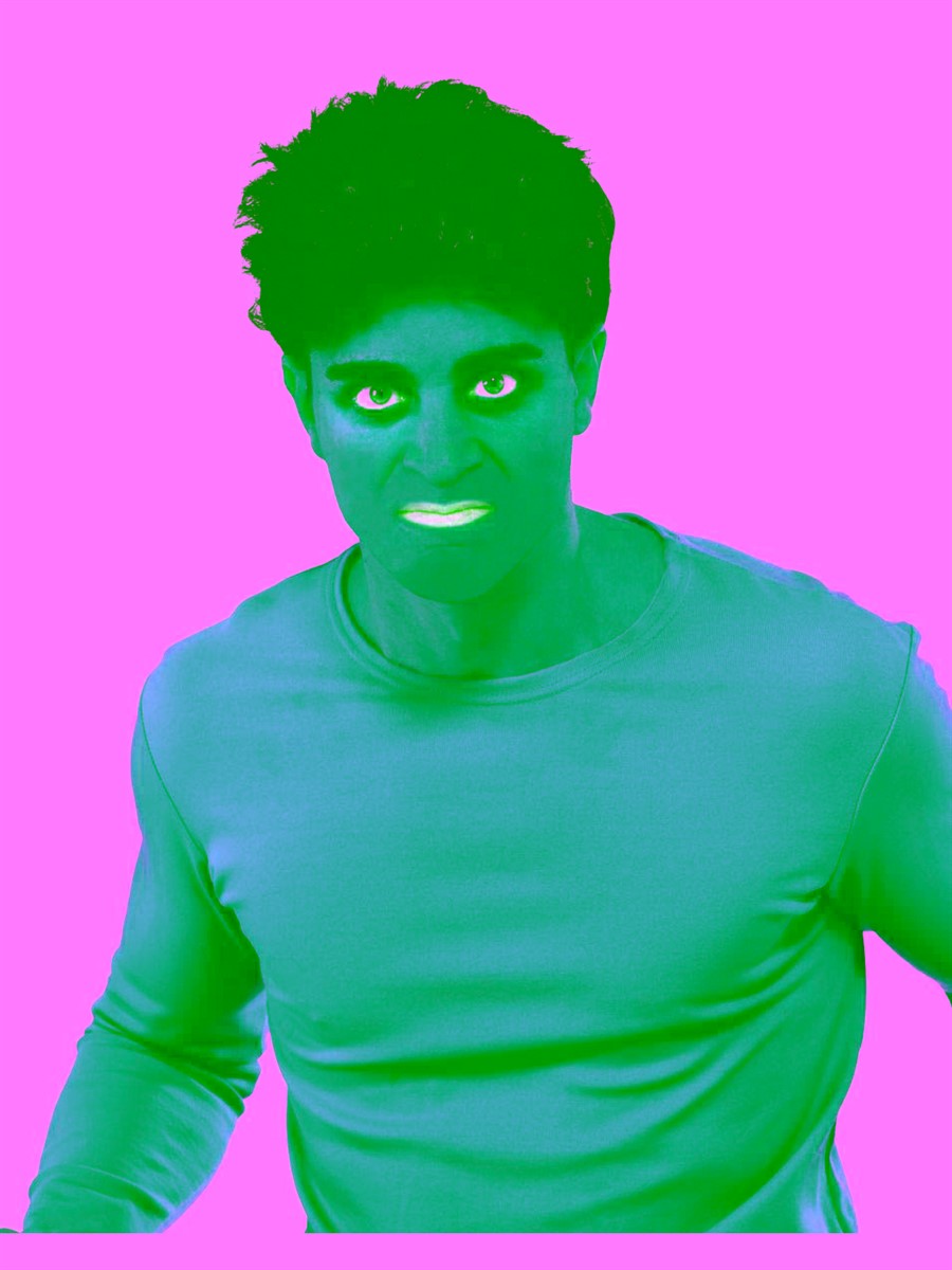Avengers 2 - Age of Ultron: Hulk Adult Wig - PartyBell.com