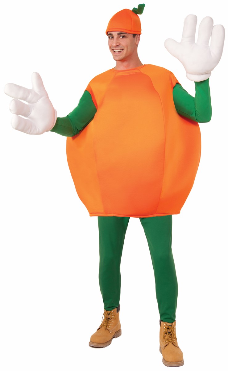 Orange Adult Costume One-Size - PartyBell.com