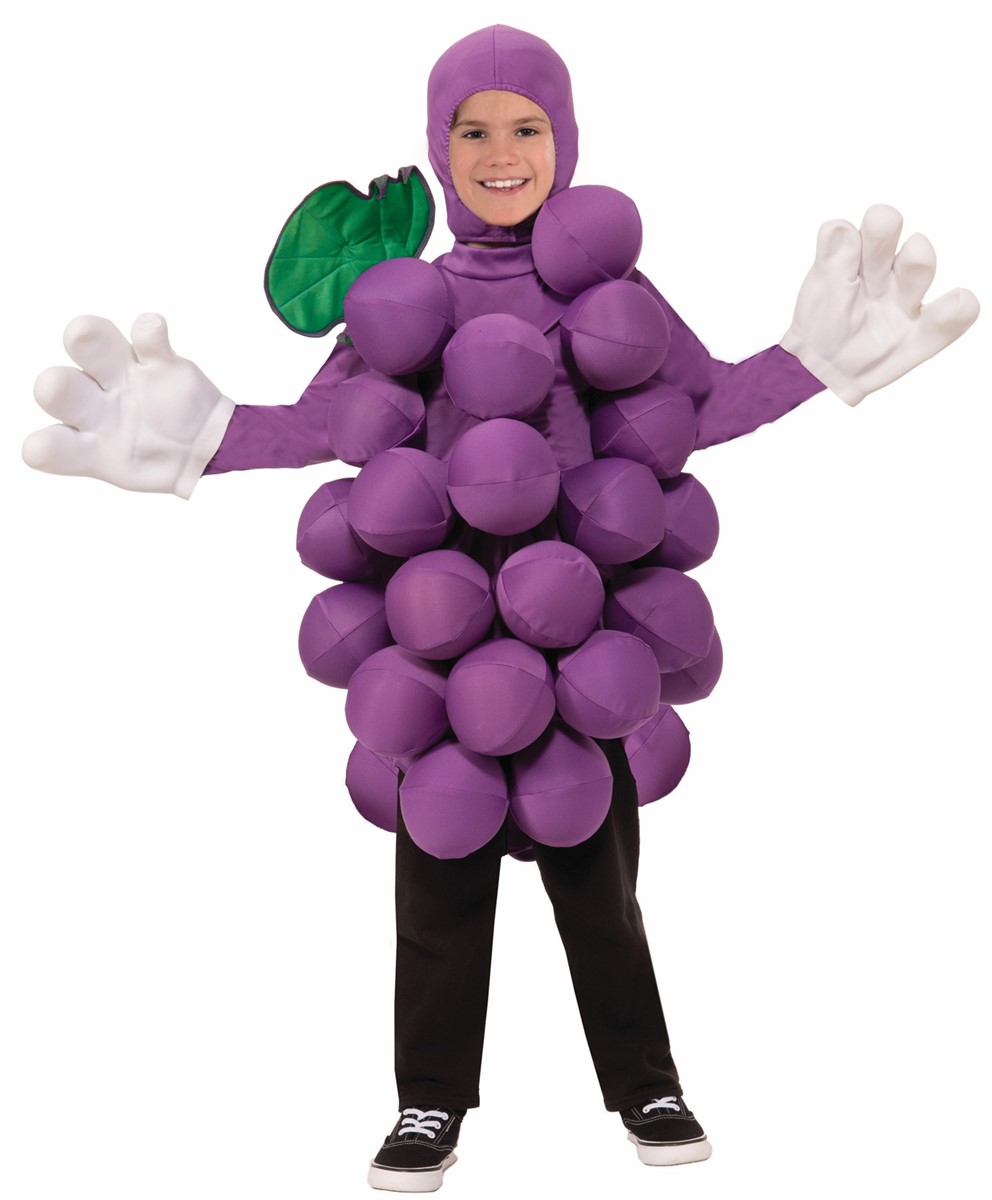 Purple Grapes Child Costume One-Size - PartyBell.com
