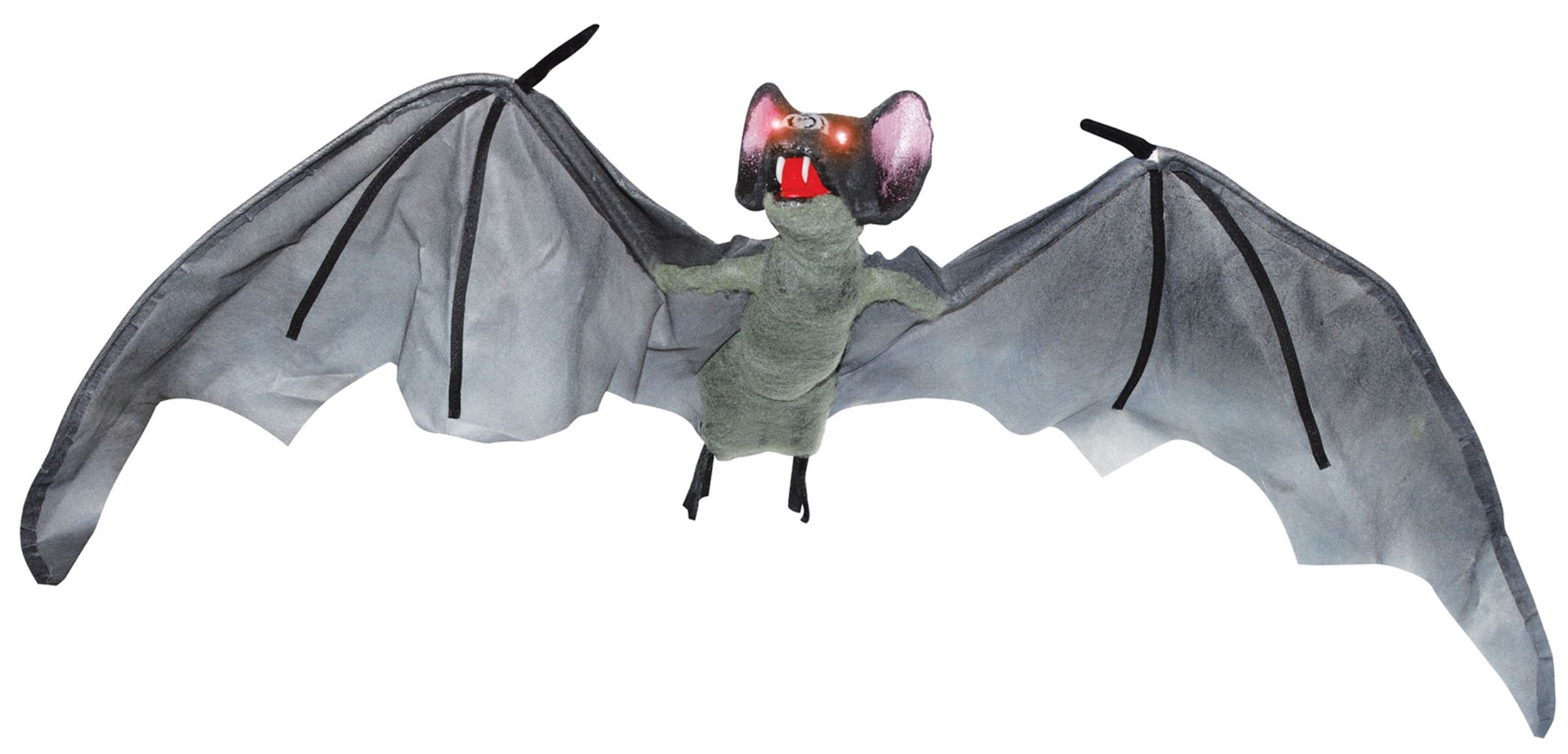 Animated Bat Frightening Eyes And Wings Prop - PartyBell.com