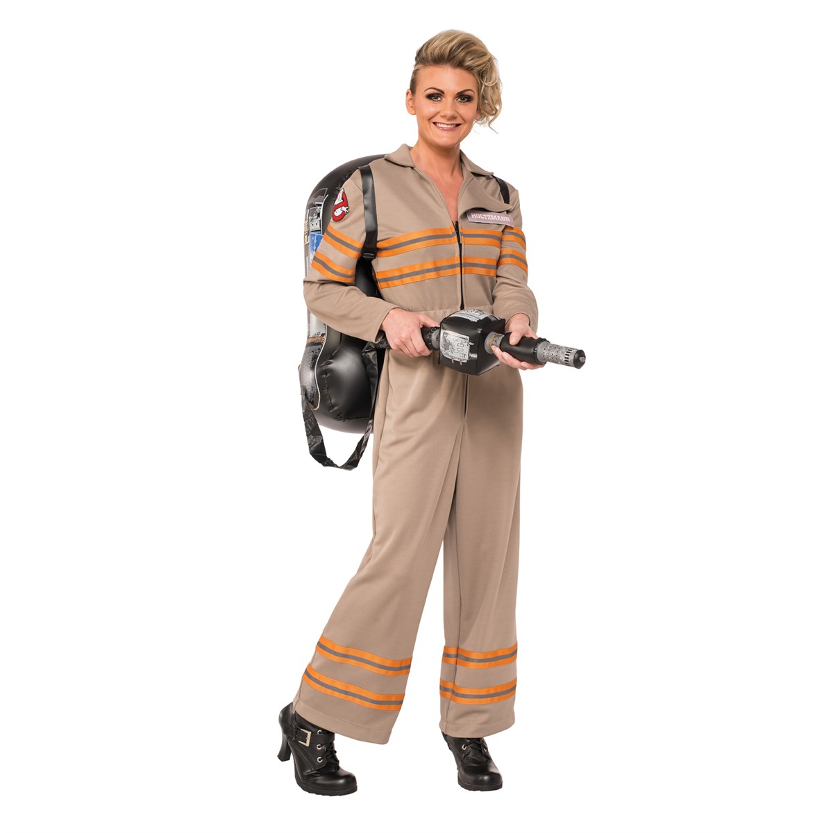 Ghostbusters Movie: Ghostbuster Female Deluxe Adult Costume - PartyBell.com