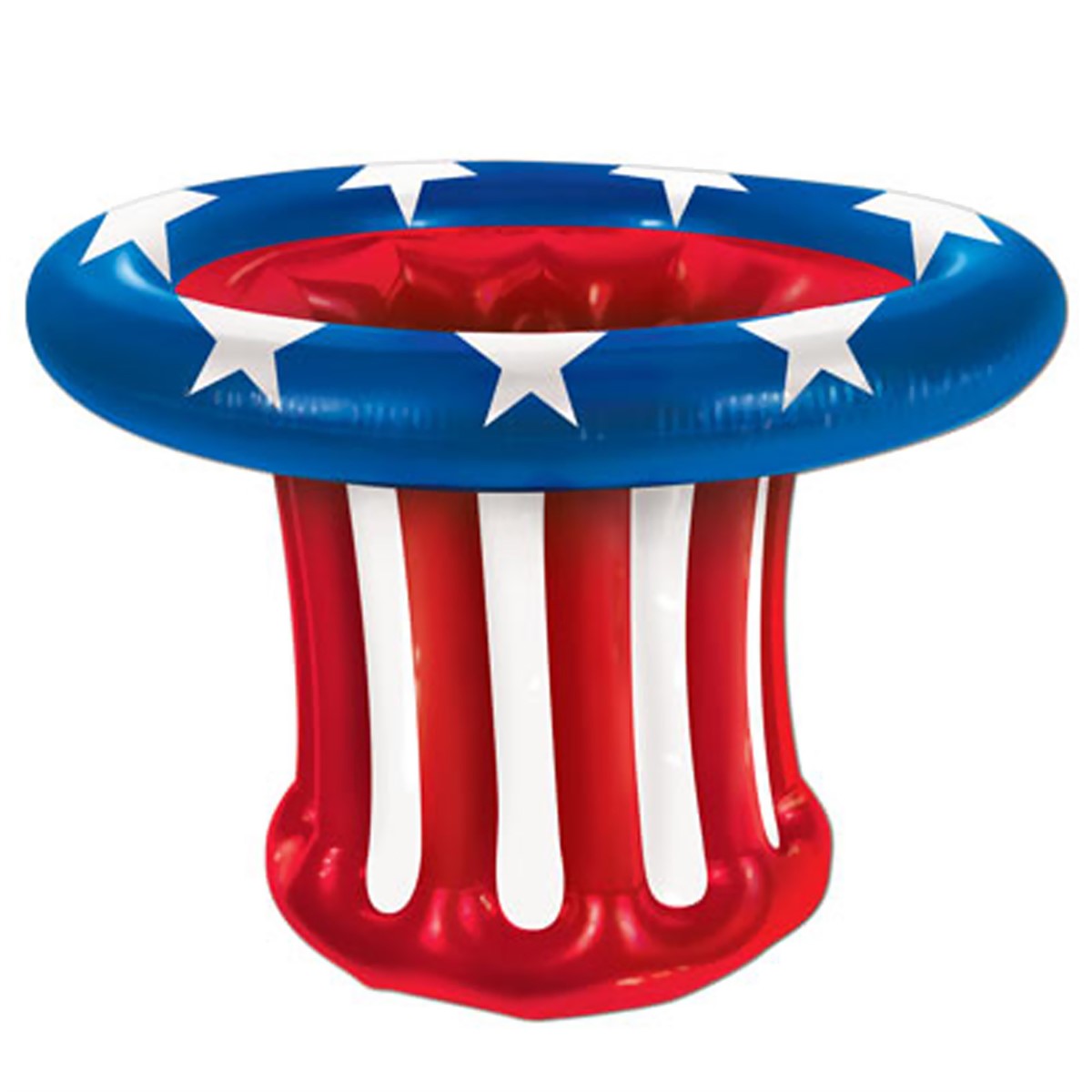 Inflatable Patriotic Hat Cooler - PartyBell.com