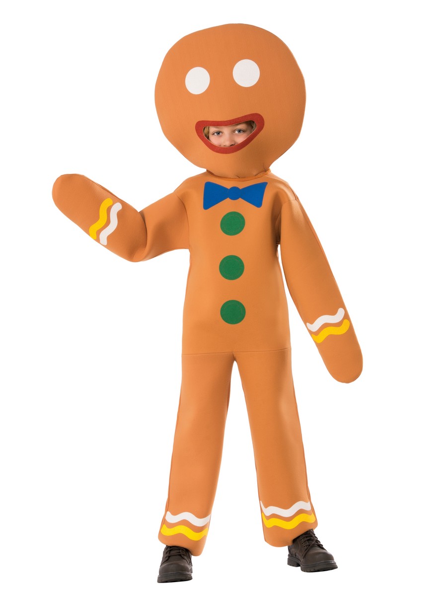 Children's Gingerbread Man Costume - PartyBell.com