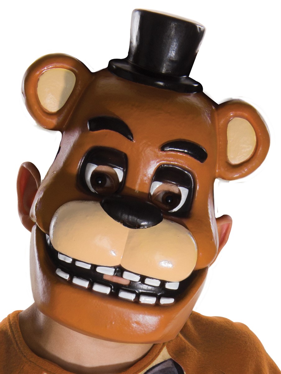 Five Nights at Freddy's - Freddy Child PVC Mask - PartyBell.com