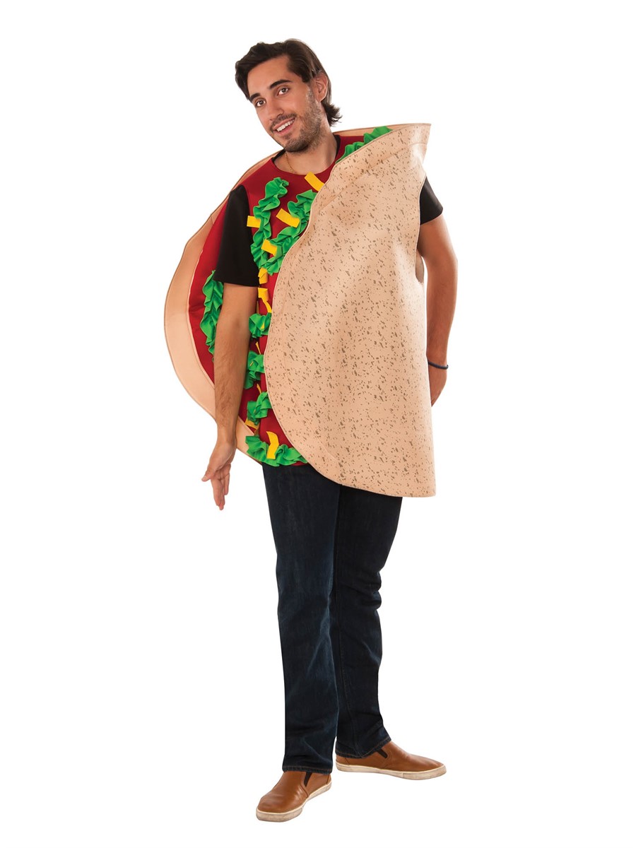 Adult Unisex Taco Costume - PartyBell.com