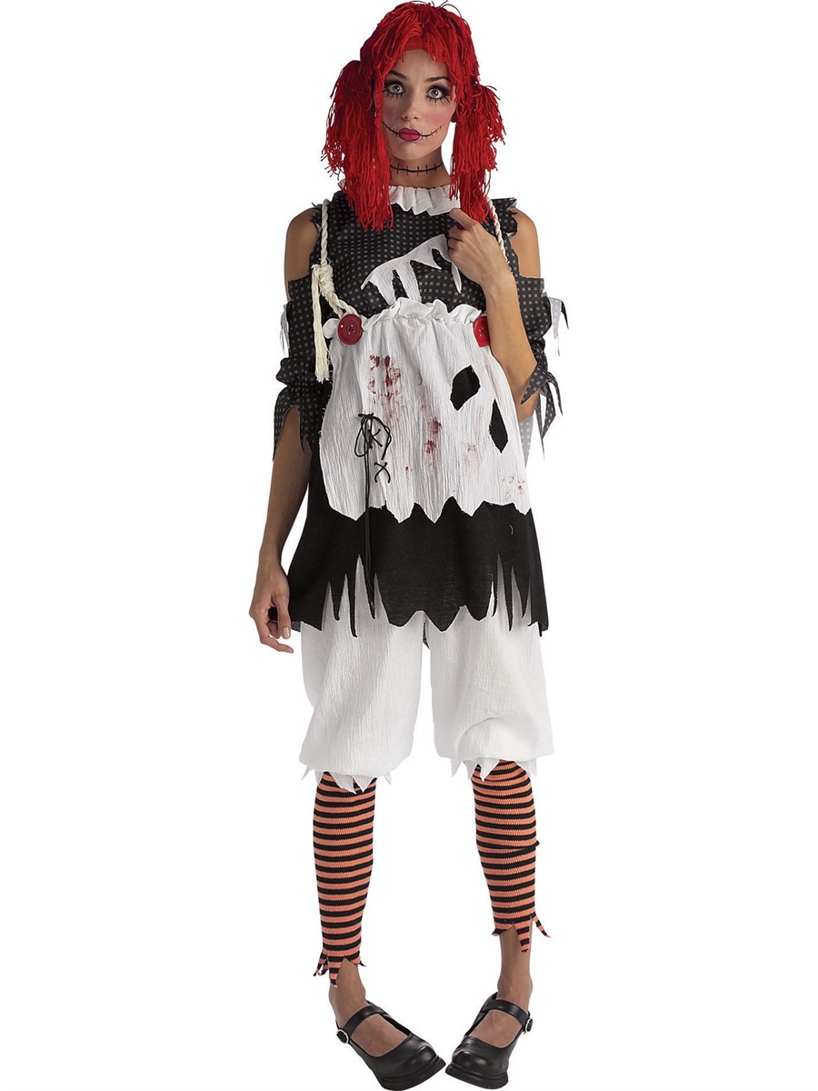 Rag Doll Girl Adult Costume - PartyBell.com