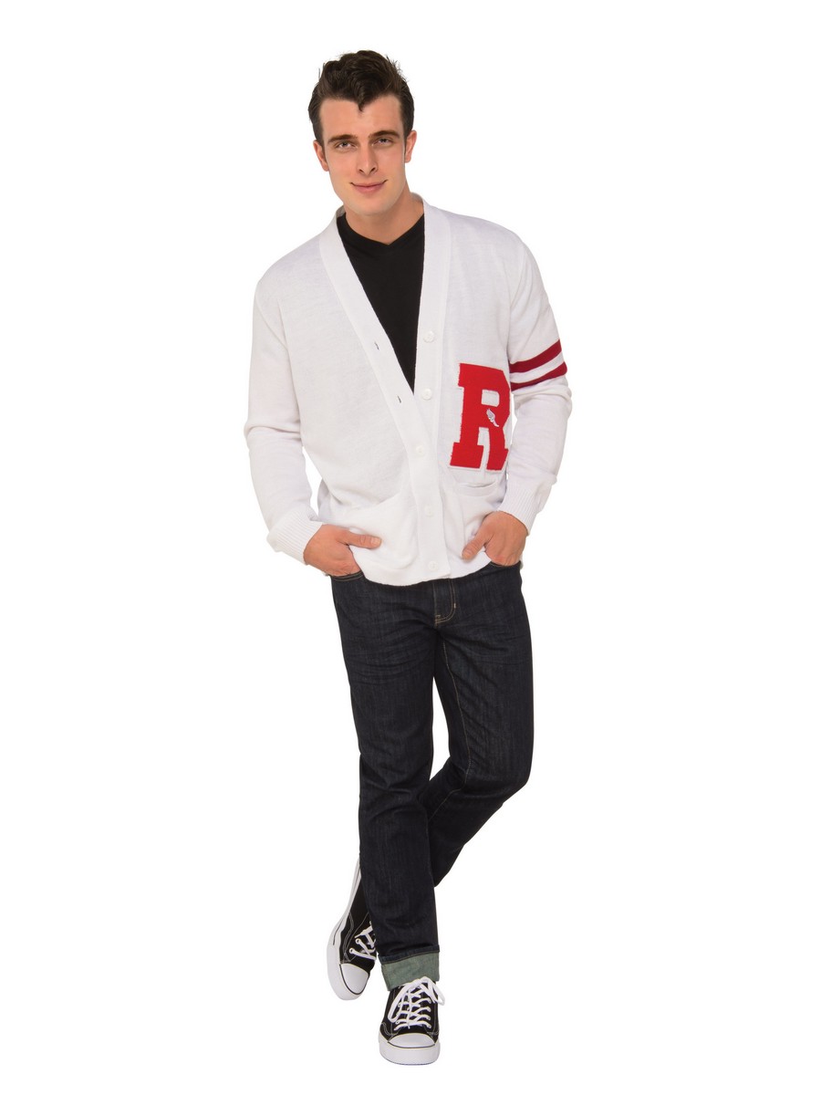 Grease Mens Deluxe Rydell High Sweater - PartyBell.com