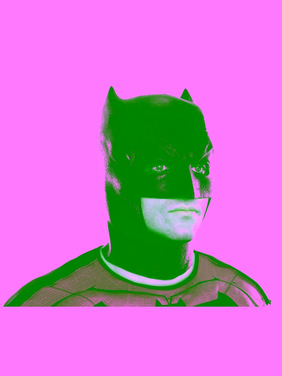 Batman Adult Vinyl Mask - PartyBell.com