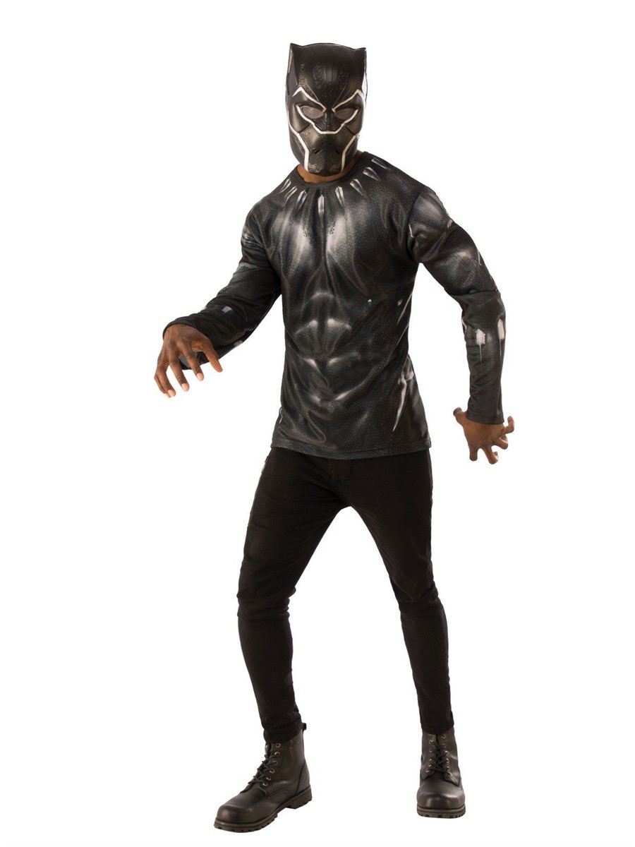Mens Avengers: Endgame Black Panther Top - PartyBell.com