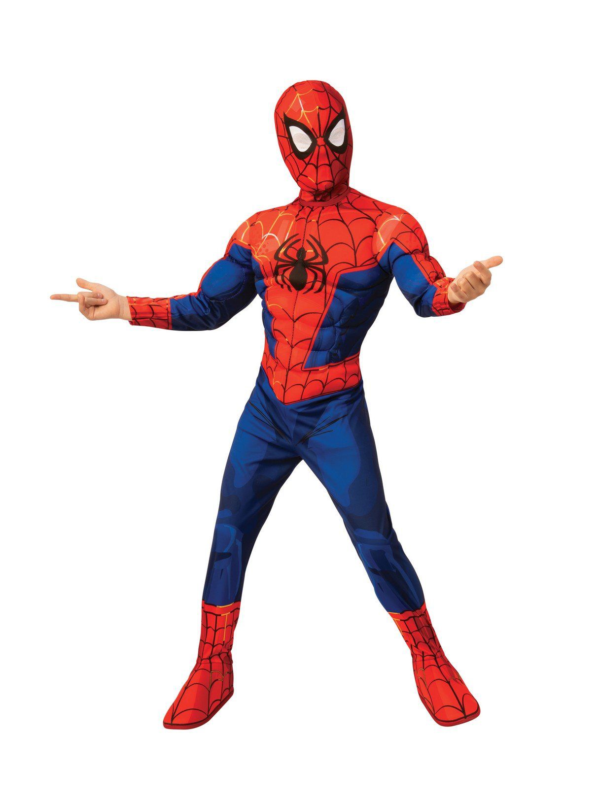 Spider-man: Into The Spider-verse Peter Parker Spi Costume - Partybell.com