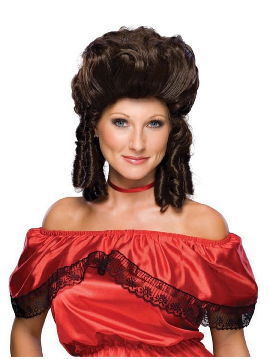 Brown Colonial Women'S Wig - PartyBell.com