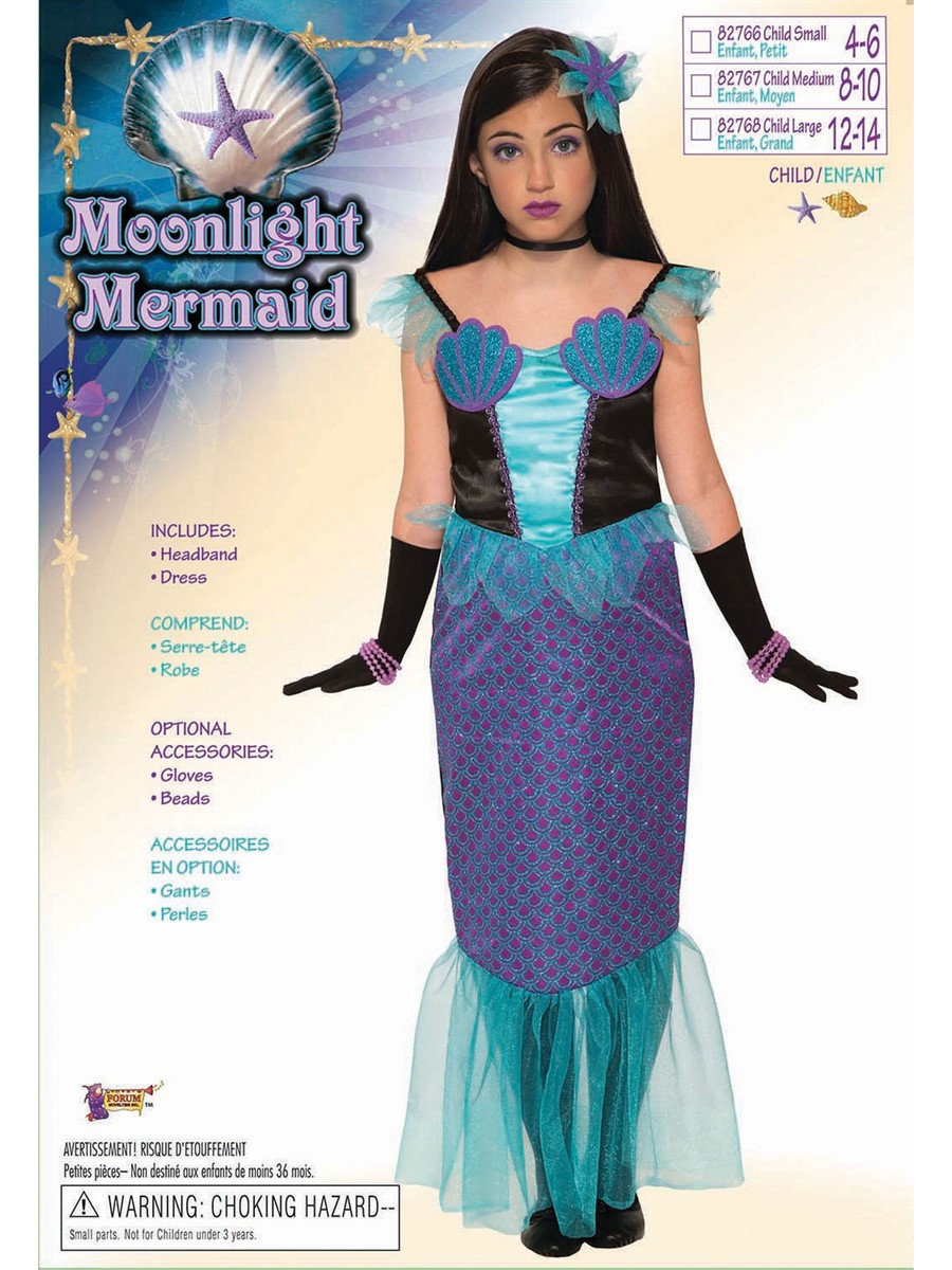 Moonlight Mermaid Costume - PartyBell.com