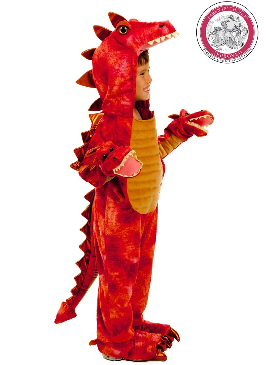 Child Hydra the 3 Headed Dragon Costume - PartyBell.com