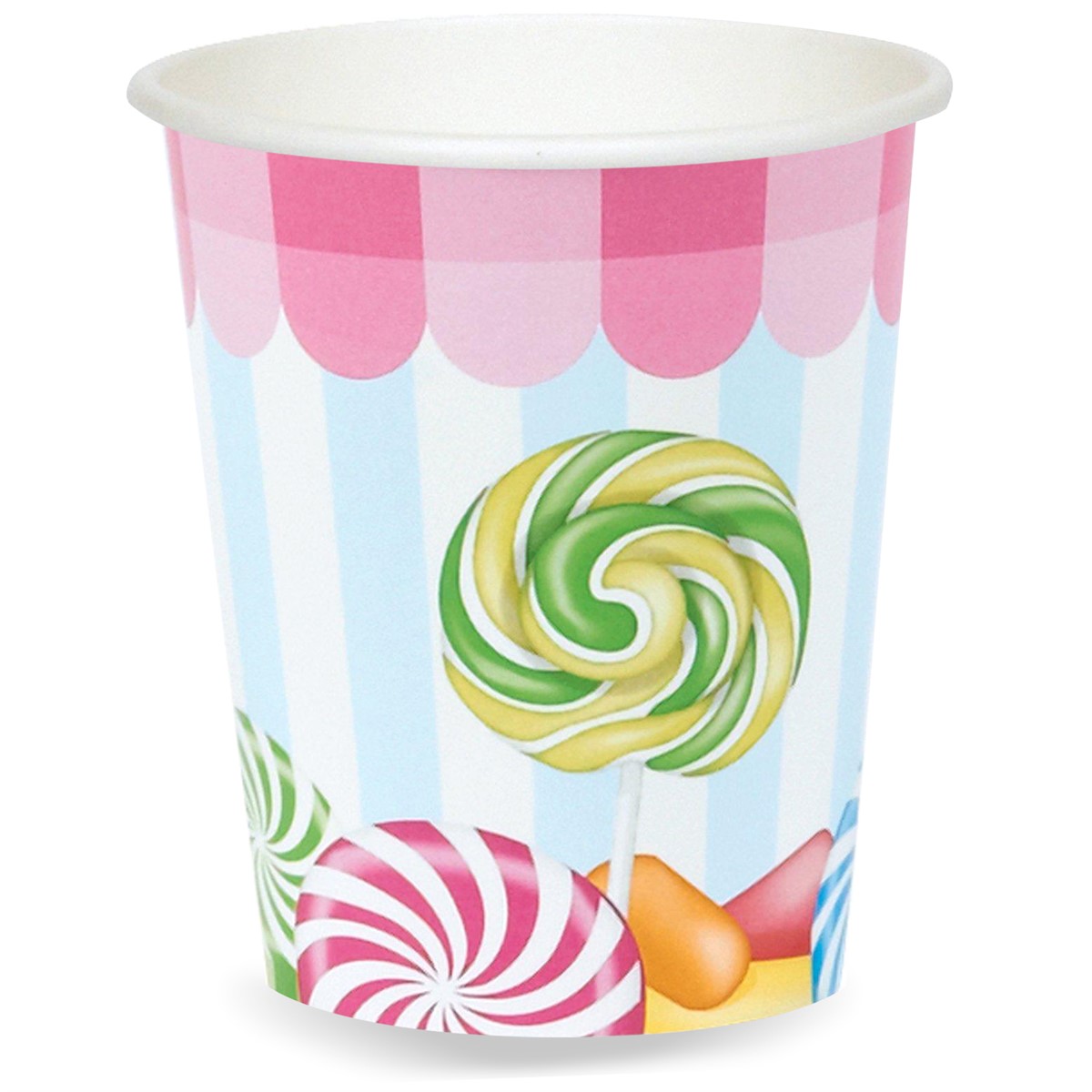 Candy Shoppe 9 oz. Paper Cups - PartyBell.com