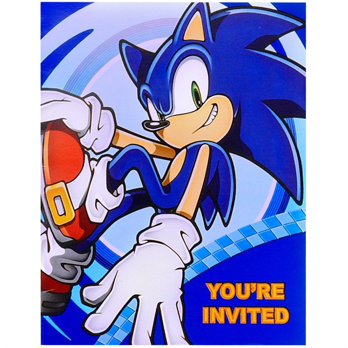 Sonic the Hedgehog Invitations - PartyBell.com
