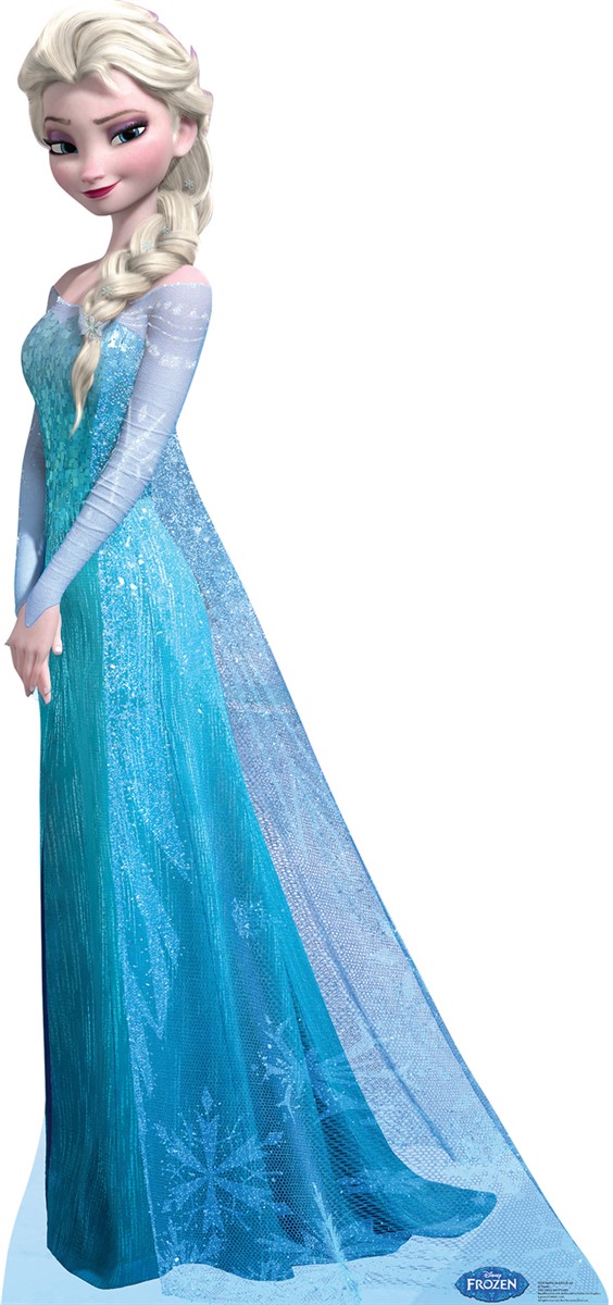 Disney Frozen Snow Queen Elsa Standup - PartyBell.com
