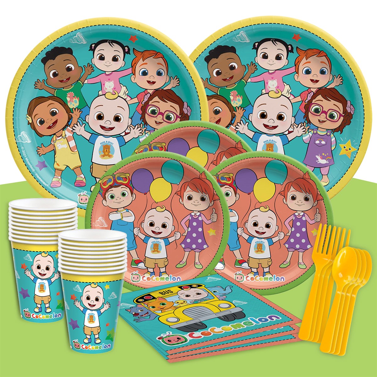 Cocomelon Party Pack (16 Guests) - PartyBell.com