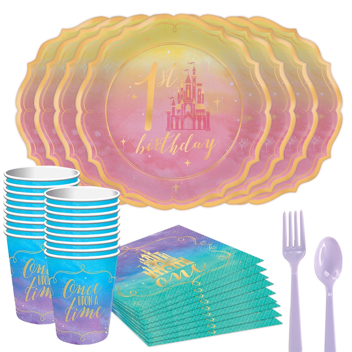 Disney Princess 1st Snack Pack (24 Guests) - PartyBell.com