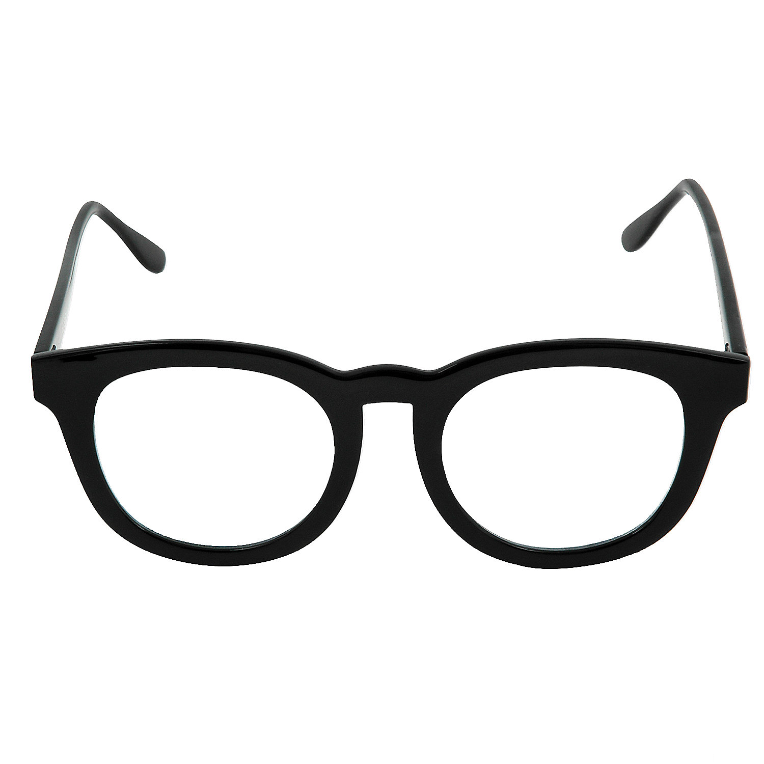 Glasses Bcg Black Clear - PartyBell.com