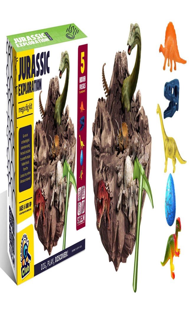 Jurassic Exploration Mega Dig Kit - PartyBell.com