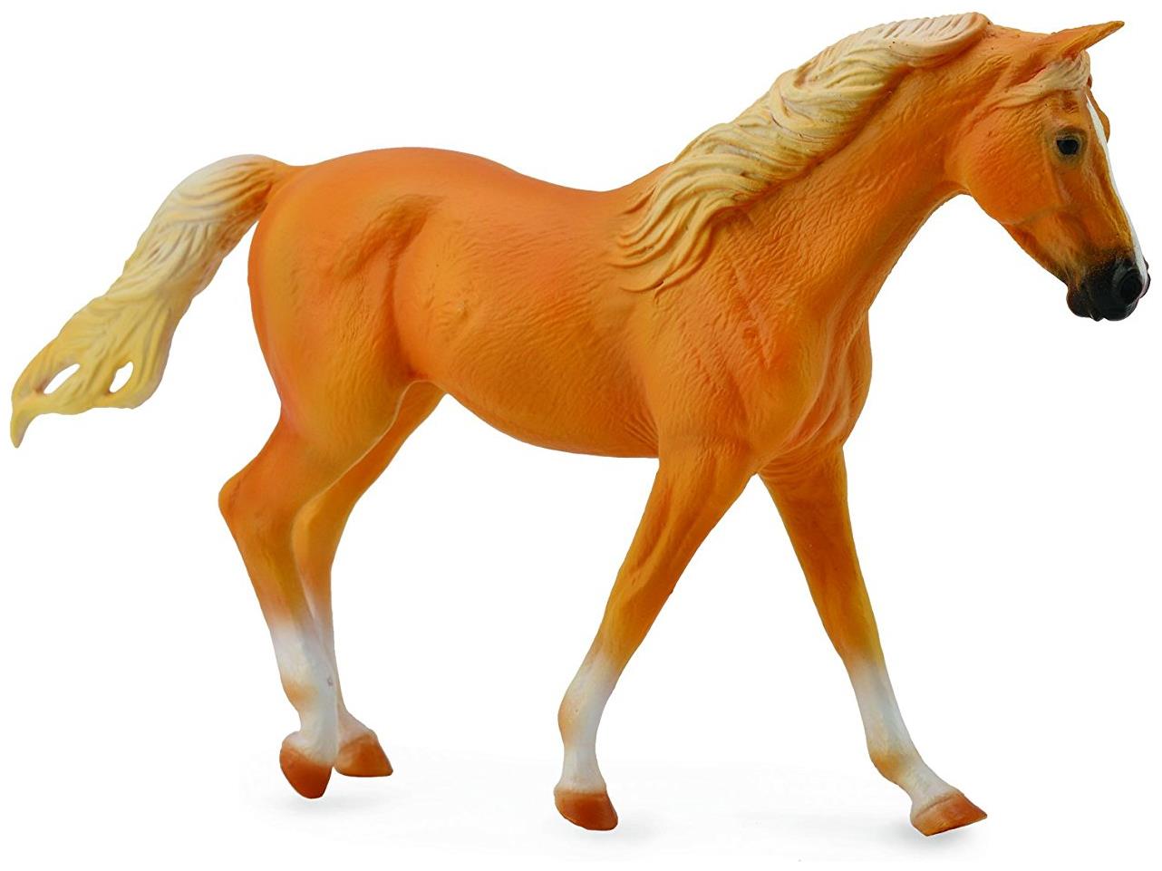 Breyer 1:18 CollectA Model Horse: Missouri Palomino Fox Trotter Mare ...