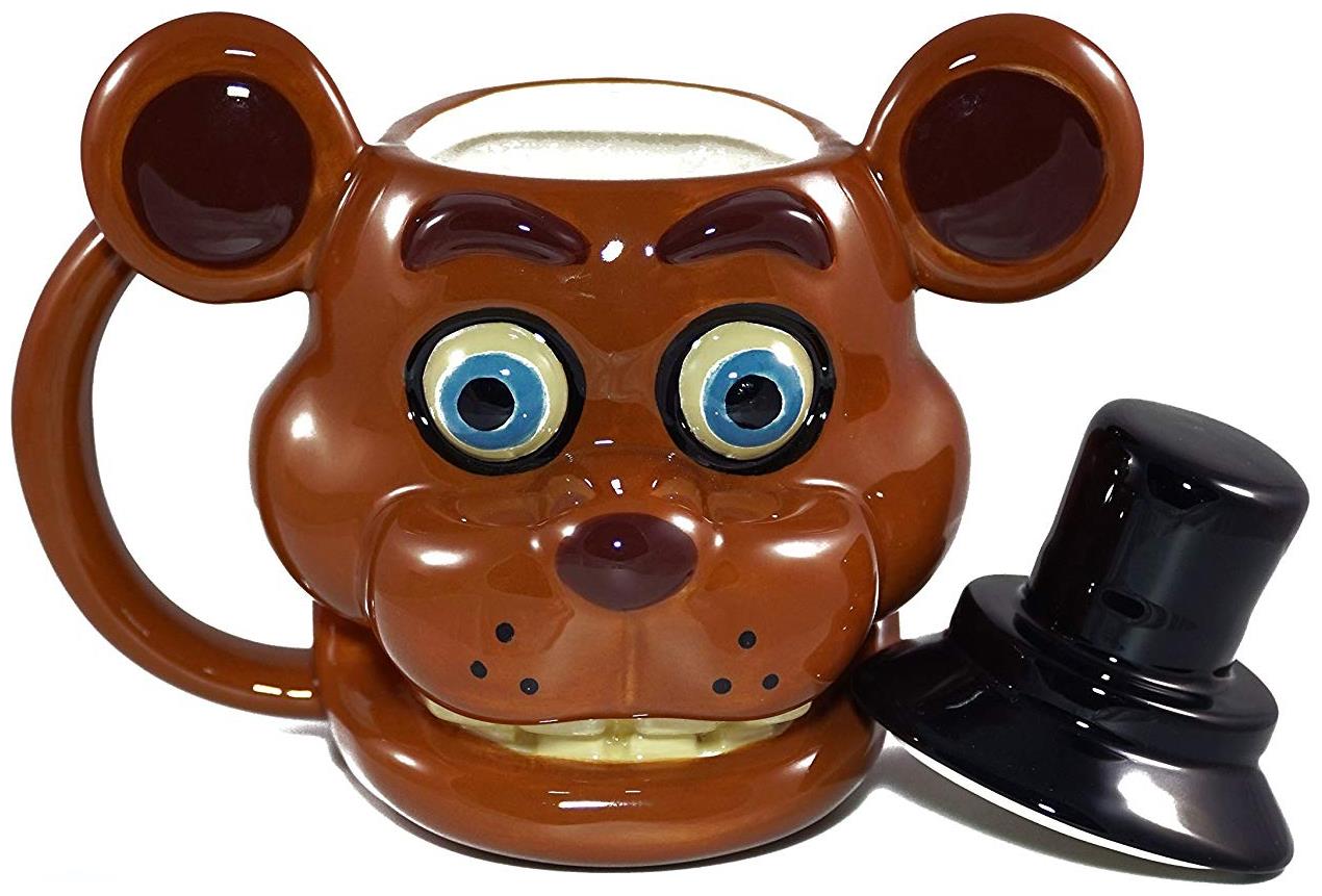 Five Nights At Freddy's Freddy Fazbear 20oz Molded Mug - PartyBell.com