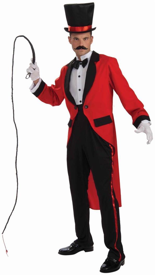 Circus Ring Master Tailcoat Costume Adult - PartyBell.com
