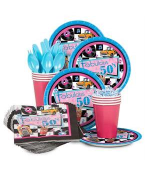 Fabulous 50s Snack Party Pack - PartyBell.com