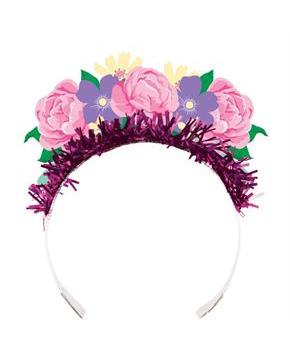 Floral Tea Party Tiaras (4) - PartyBell.com