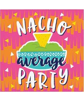 Fiesta Fun Nacho Beverage Napkin (16) - PartyBell.com