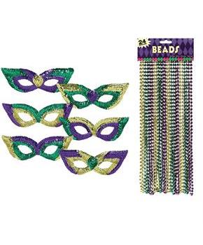 Mardi Gras Party Pack Bundle - PartyBell.com