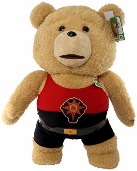 Ted 2 Talking Ted In Flash Outfit 24 Inch Plush Teddy Bear - Explicit - PartyBell.com