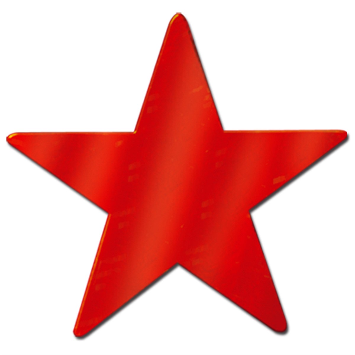 Red Foil Star - PartyBell.com