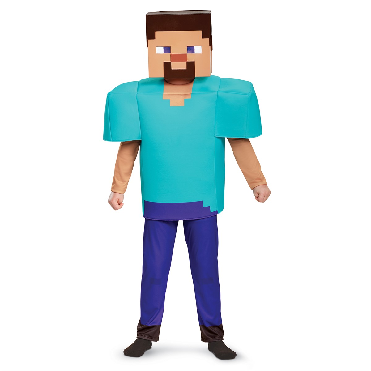 Minecraft Steve Deluxe Child Costume - PartyBell.com