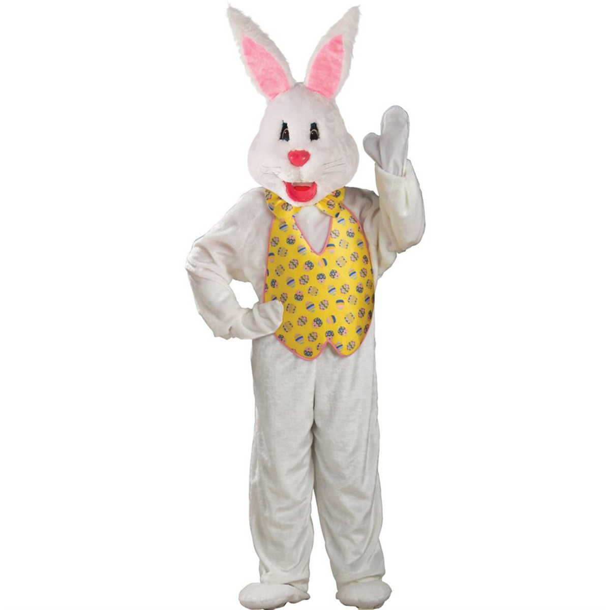 Deluxe Plus Bunny Mascot Costume - PartyBell.com